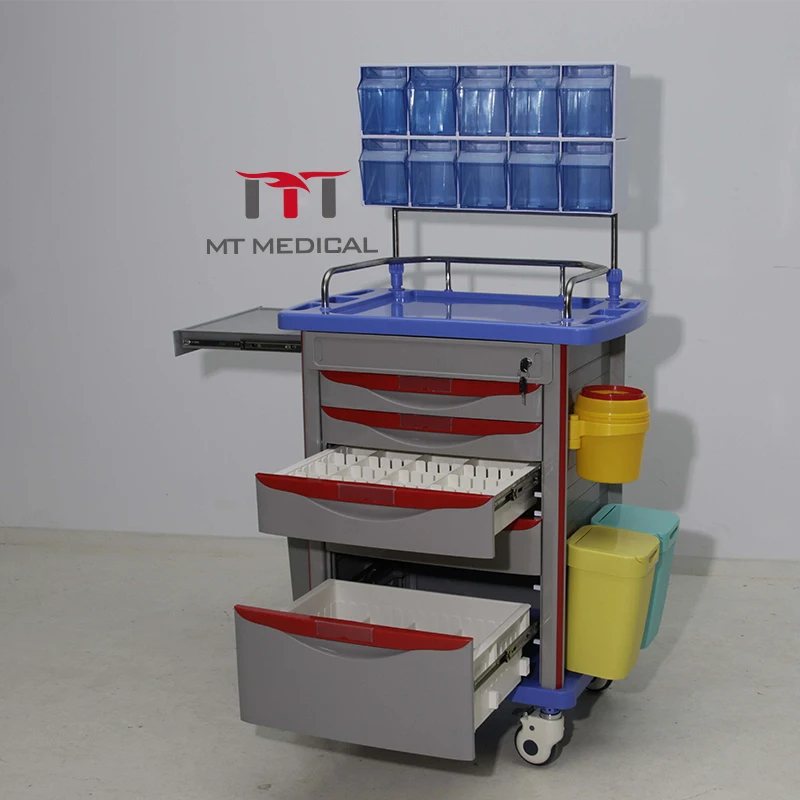 Alibaba.com: MT MEDICAL 5-Drawer Hospital Resuscitation Crash Cart with ...