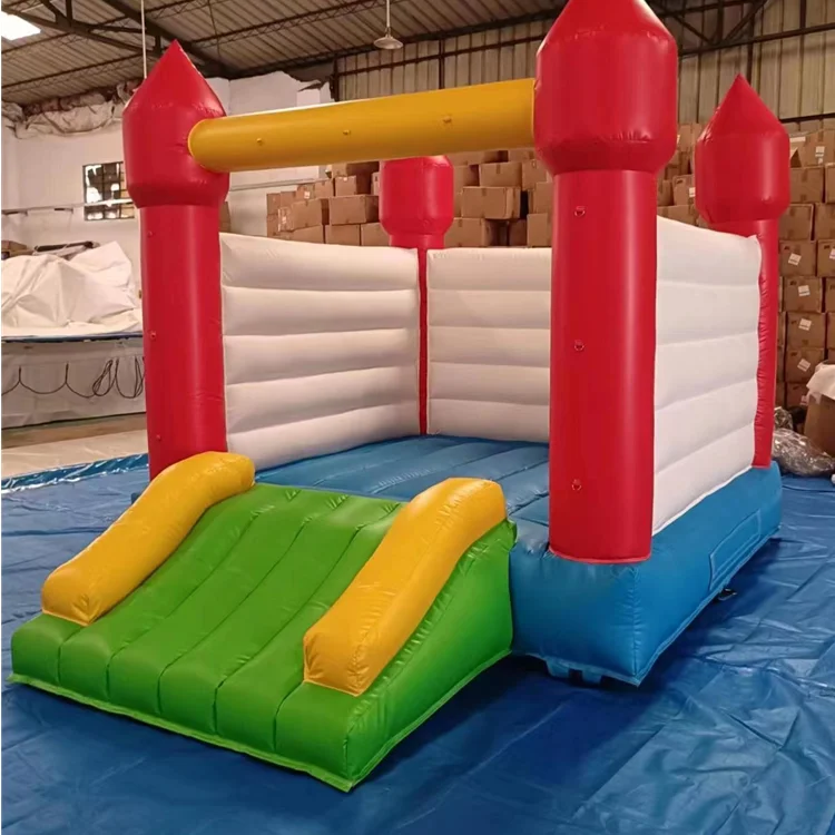 New Pvc Splashing Bouncy Castle Inflatable Summer Water Fun Inflatable ...