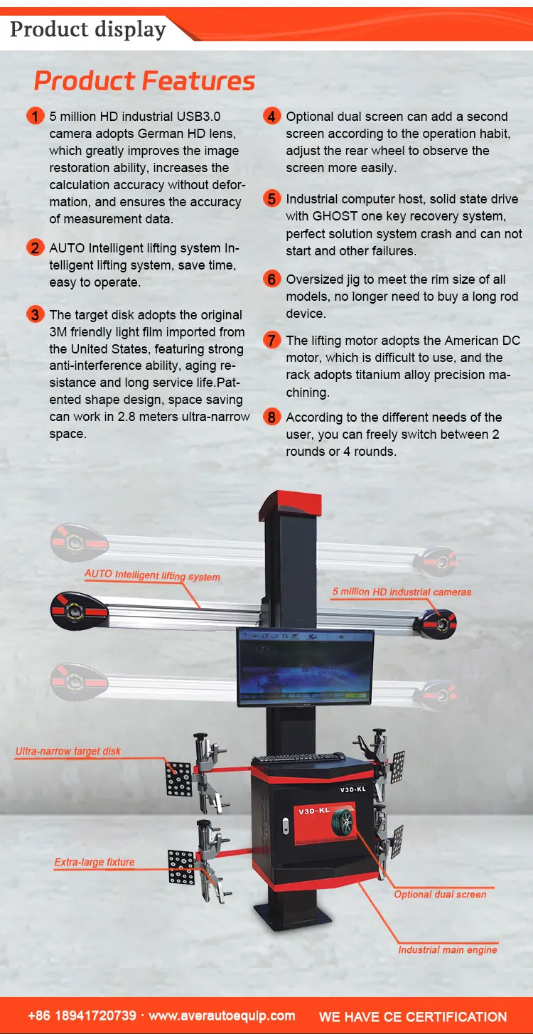 Car Repair Machine John Bean Alignment Auto Wheel Alignment Machine ...