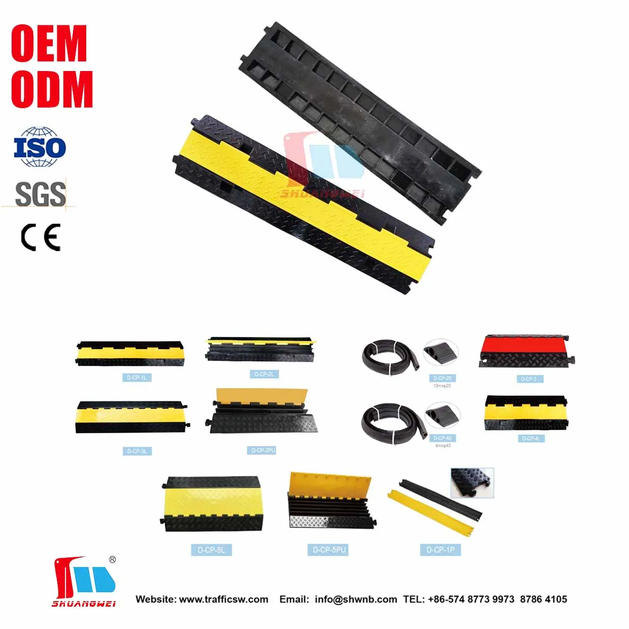 1000x245x45mm Road Safety Traffic Incident Ramp 2 Channels Rubber Pvc ...