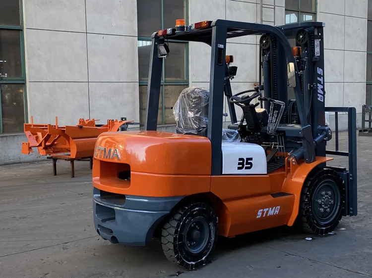 4500mm Triplex Mast Container Forklift 2 Ton 2.5 Ton 3 Ton 3.5 Ton Fork ...