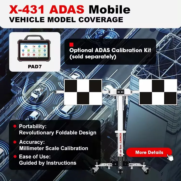 X431 ADAS Mobile - Best Diagnosis & Calibration Tools