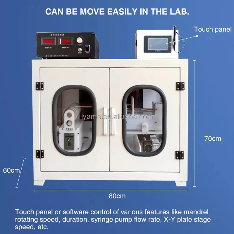 Lab Nanofiber Electrospinning & Electrospraying Equipment System - Buy ...