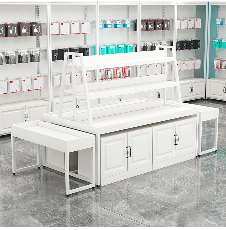 Display Cabinet Store Stacking Snack Promotion Desk Mother And Baby Store Cosmetics Shelf ...