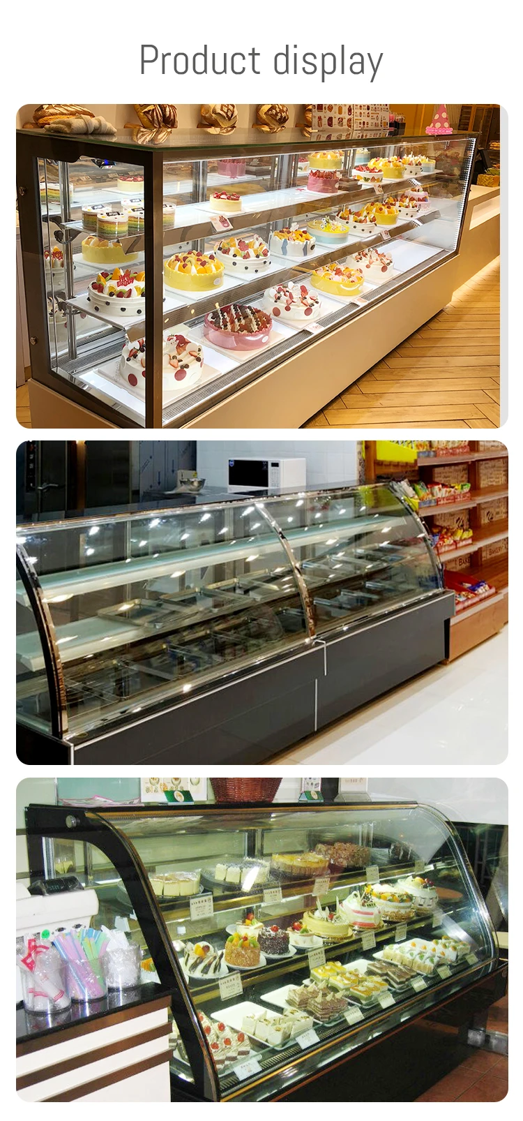 Best Delling Cake Showcase Refrigerator - Pastry Display