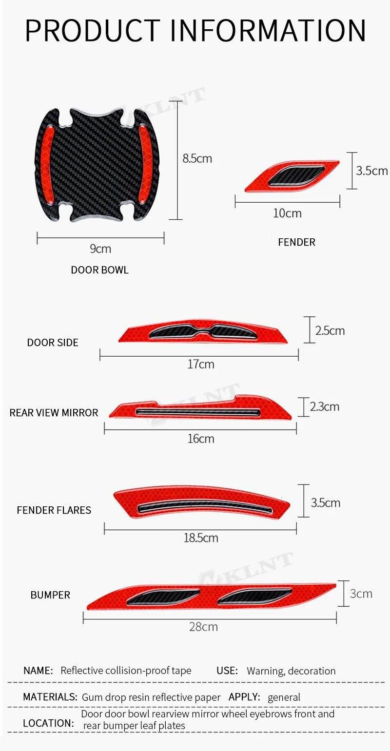 Epg Material Strong Reflections At Night Reflective Stickers For ...