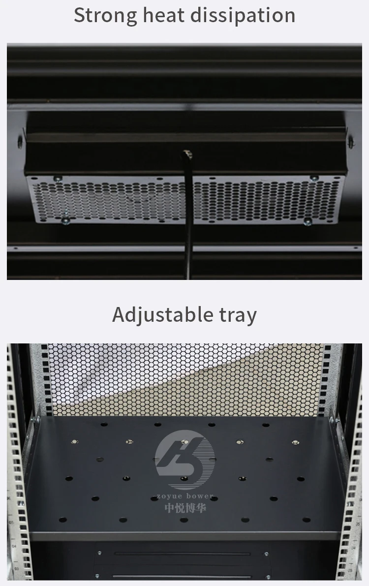 19" 46u Professional Rack Data Cabinet Network Cabinet Frp Telecom ...