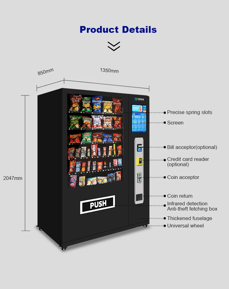 IMT Vending Machine Custom Convenience Store Vending Machine Innovative ...