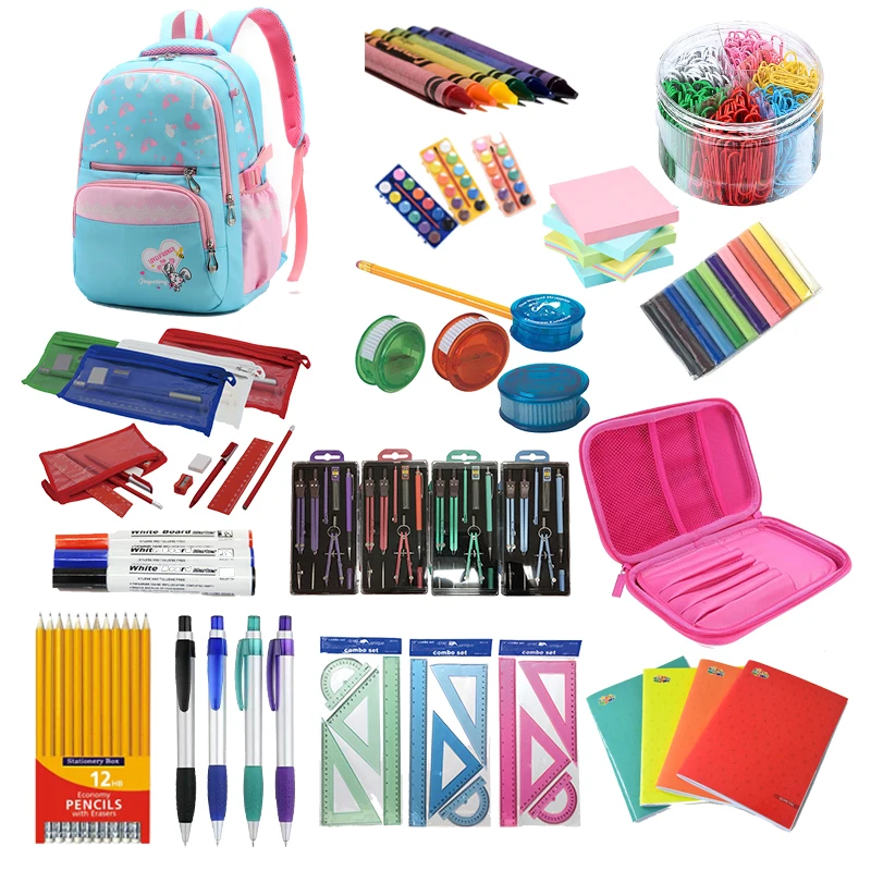 Back To School Essentials School Supplies Kit Great Bundle High Quality ...