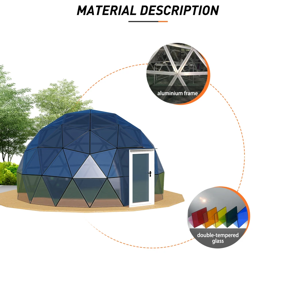 Waterproof Luxury Geodesic Glass Dome Tent & Inflatable Roof Tent - Oem ...
