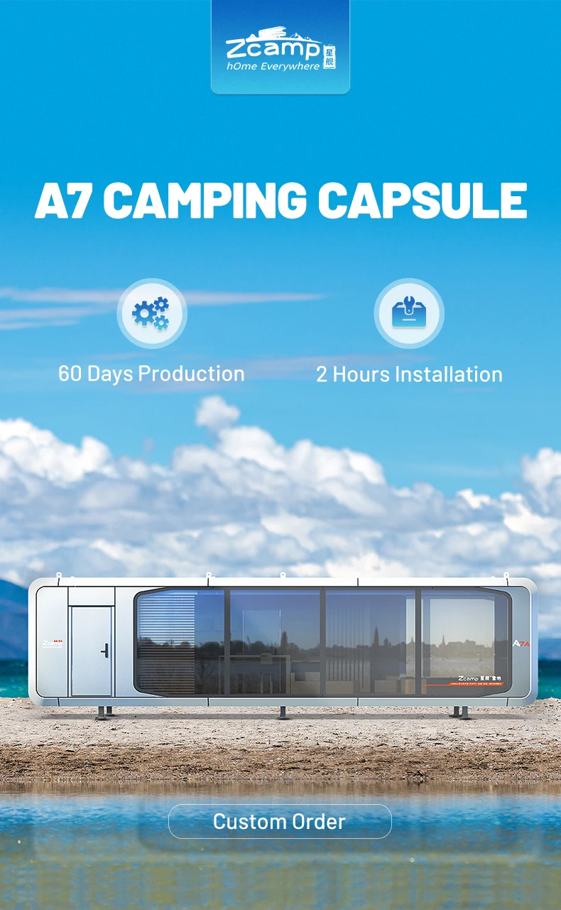 Zcamp A7 Luxury Extendable Container House for Outdoor Travelling