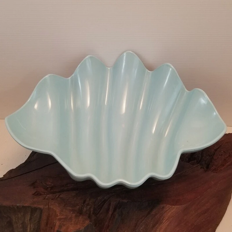 Beach Scallop Clam Conch Shell Shape Dish Tray Ceramic Dessert Food ...