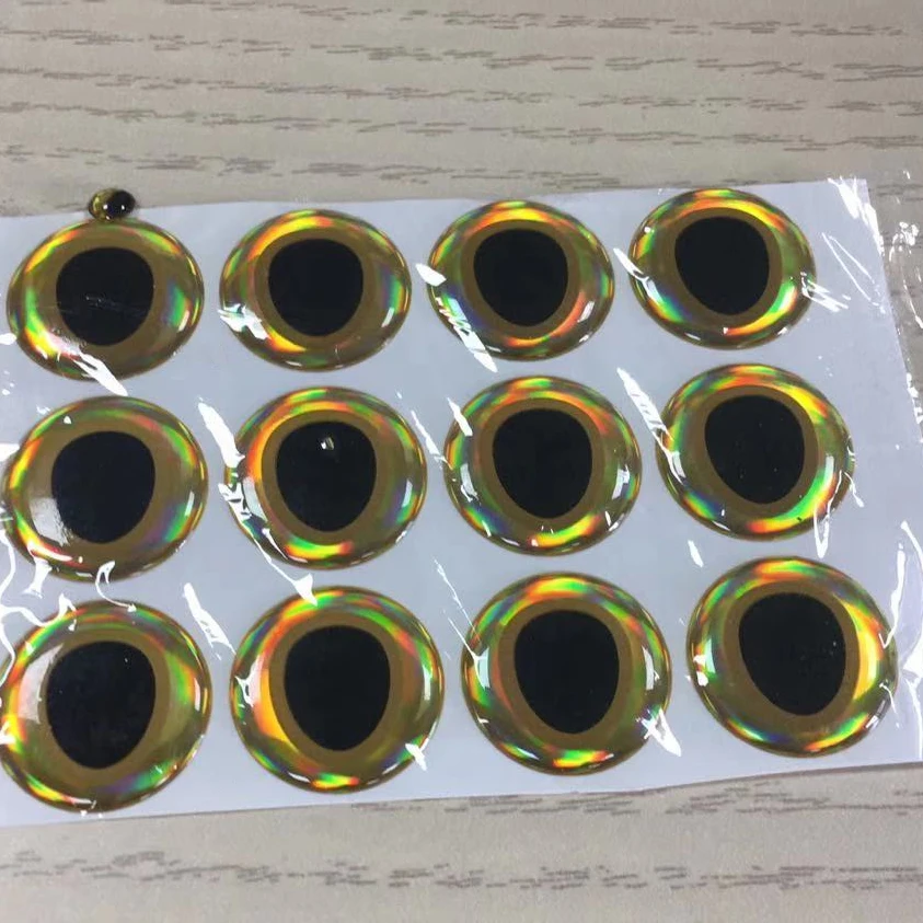 Fire Ice Wind Earth Diy Fly Tying Fish Eye Holographic Jig Eyes ...