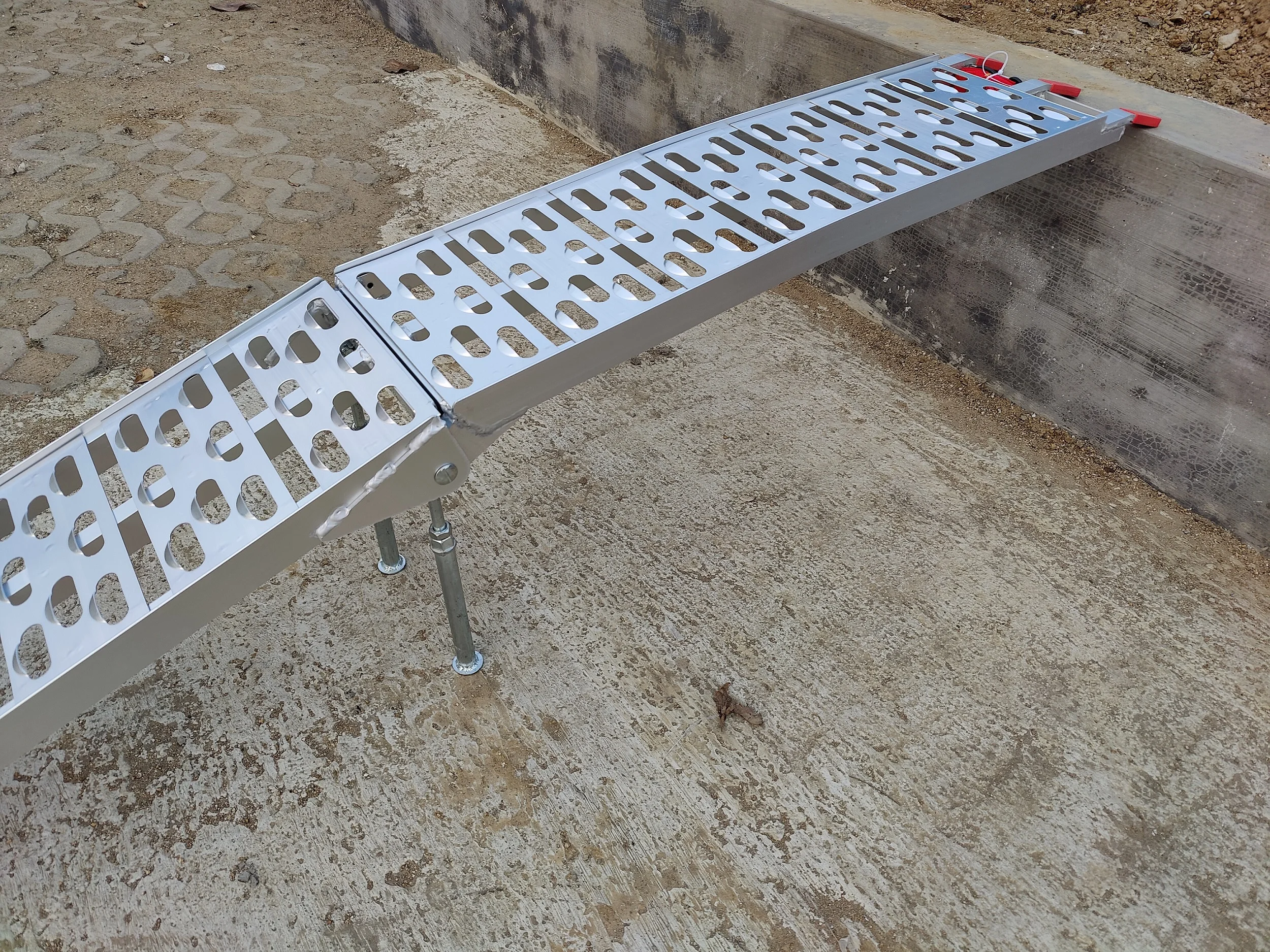 Aluminium Motorcycle Ramps Folding Foldable Aluminum Ramp For Atv ...