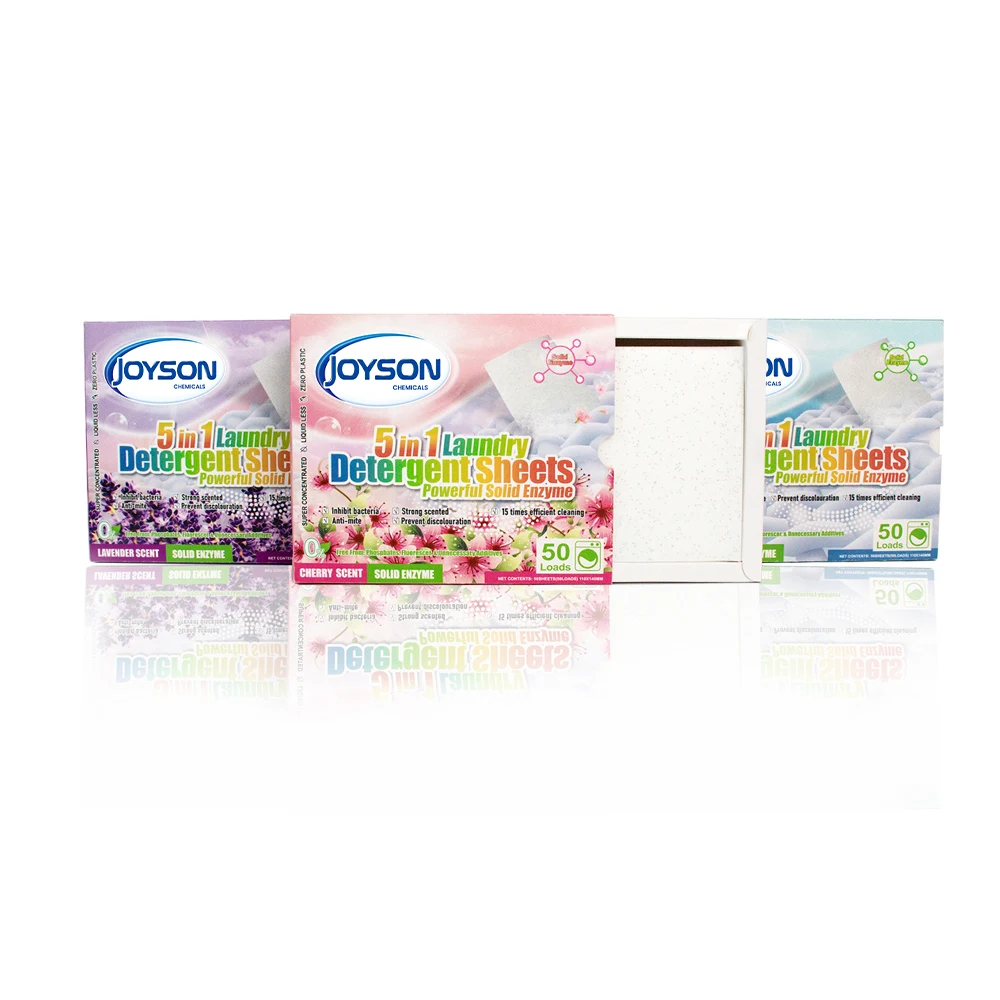 Hypoallergenic Anti-static Good Smell Detergent Strip Laundry Detergent ...