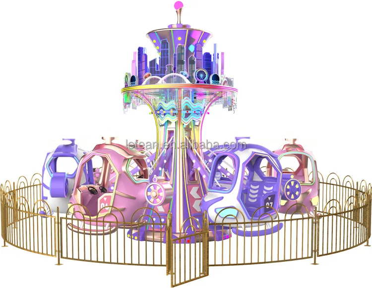 Popular Funfair Rides Rotary Airplane Amusement Park Equipment Auto ...