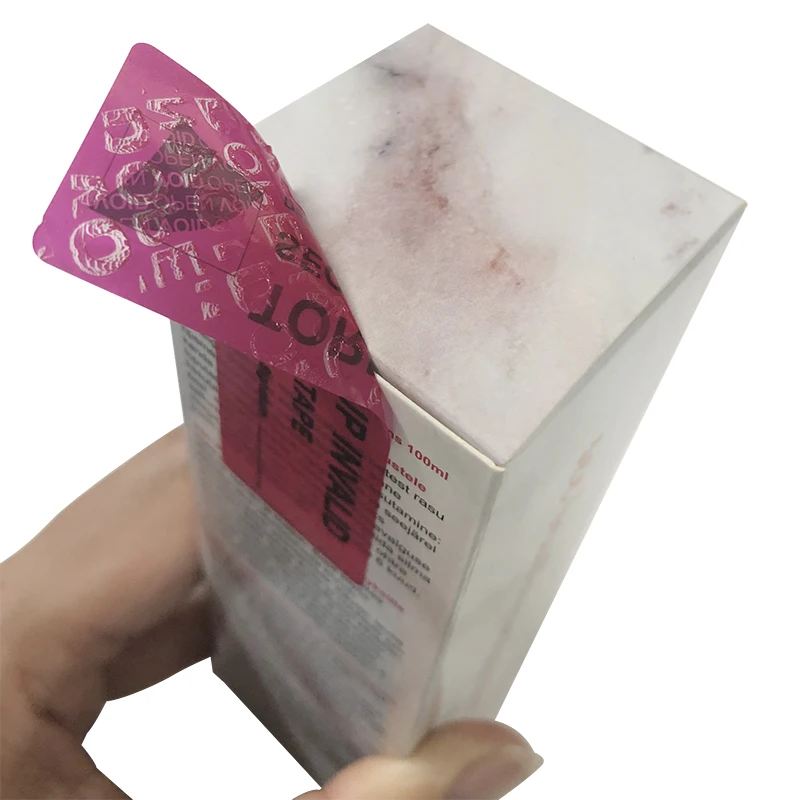 Custom Holographic Security Void Sticker Warranty Void Anti-Fake Labels ...