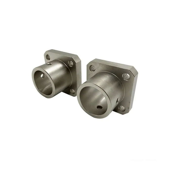 Carbon Steel Square Flange Type Guide Shaft Support Bracket Optical ...