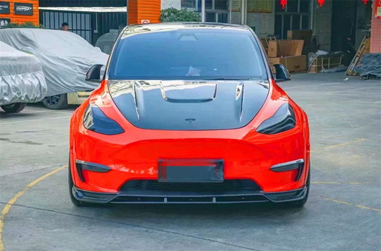 Enhance Your Tesla Model Y with CMT Style Carbon Fiber Kits