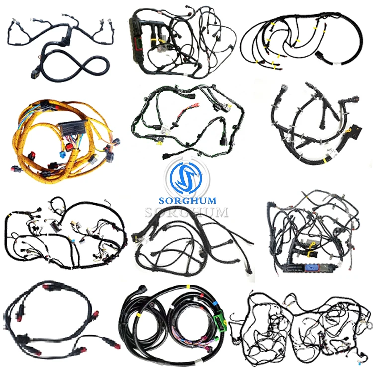 Sorghum Tractor Truck Parts Electrical System Engine Wiring Loom Cable ...