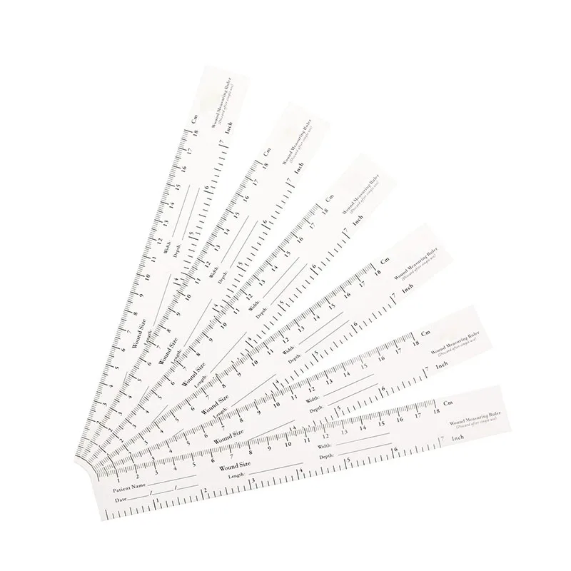 White Wound Ruler Tape-medical Ruler Body Accurate Measuring Tool For ...