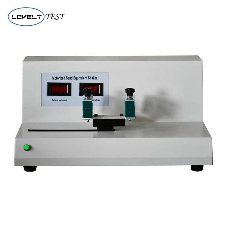 Electromotion Sand Equivalent Test Apparatus - Buy Motorized Aggregate ...