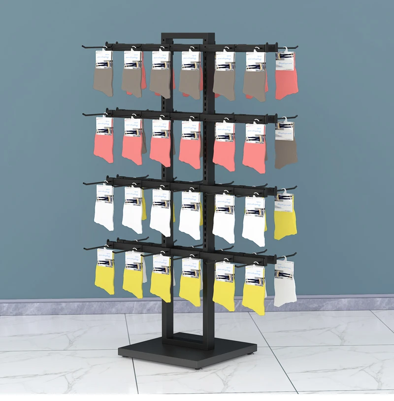 Socks Display Stands Flip Flopdisplay Hooks Black Metal Multifunctional ...