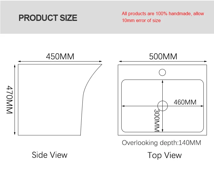 Garden Wash Basin Bowl Sink Lavabo Suspendido Hanging Mounted Porcelain ...