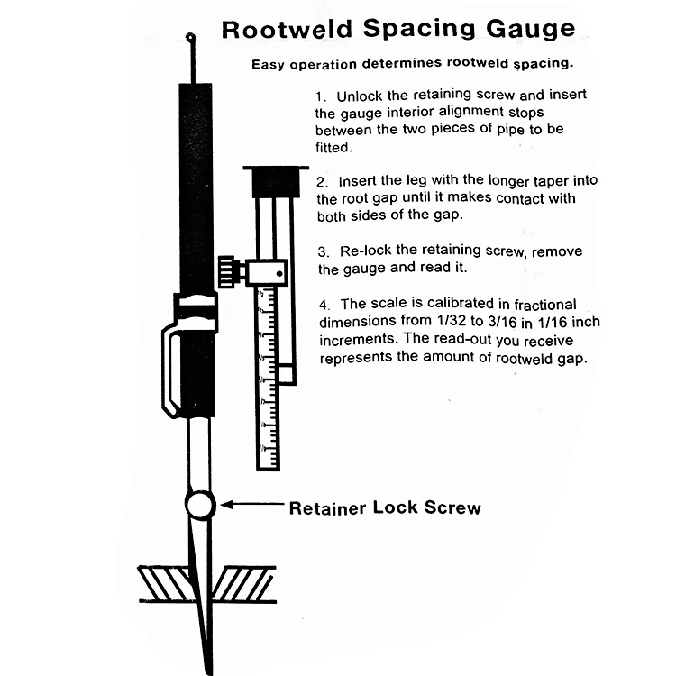 Single Purpose Hi-Lo Welding Gauge - Precision & Durability