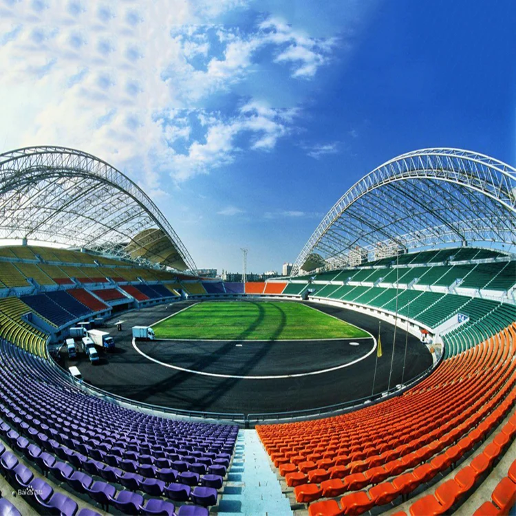 Prefabricated Steel Sports Hall Football Stadiums Sports Complex ...