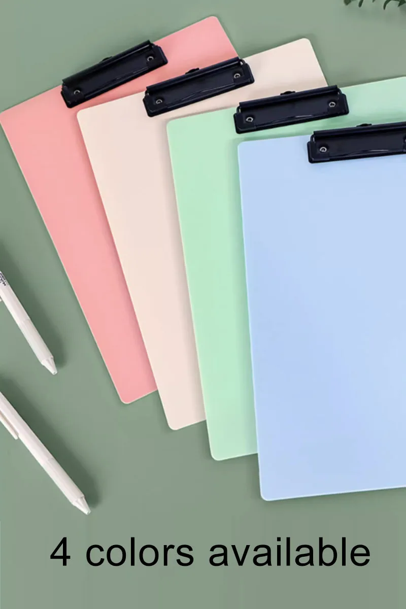 Wholesale A4 A5 Hardboard Clipboard PP File Folder Clip Board Storage ...