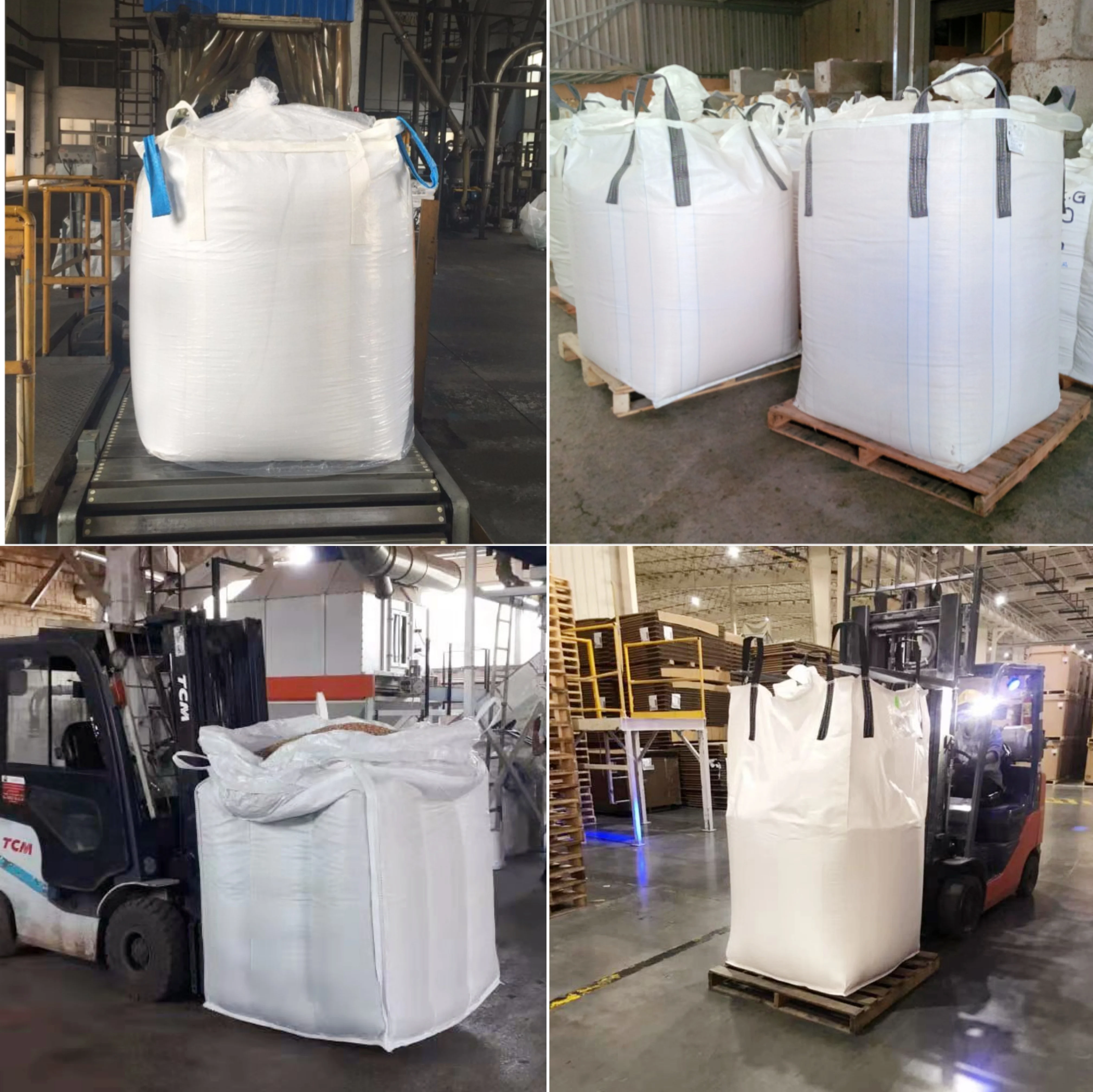 Bigbag Design Fibc 500kg 1000kg Standard Container Jumbo Bags UN Bag