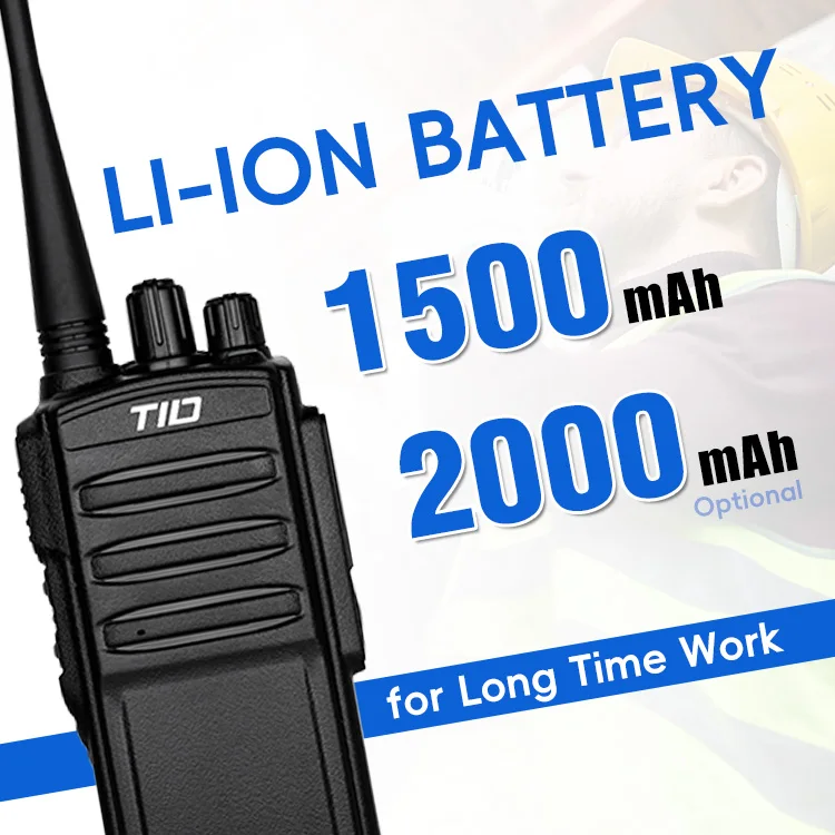 Tid Td-666 Portable Analog Two Way Radio Communication Vhf 136-174mhz/ Uhf 400-520mhz Telsiz ...