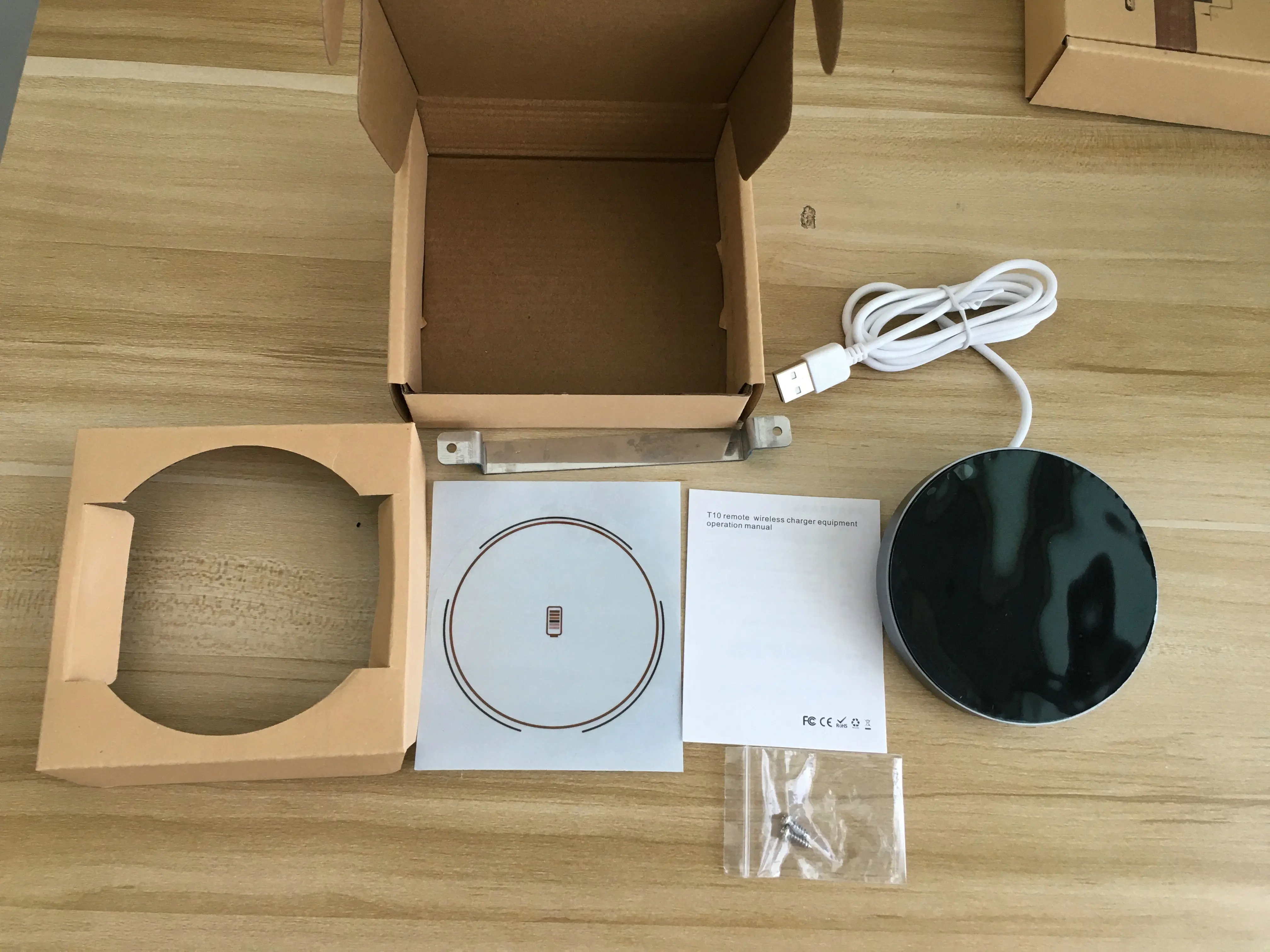 Qi Standard Charging 20mm Embedded Long Distance Wireless Charger Easy ...