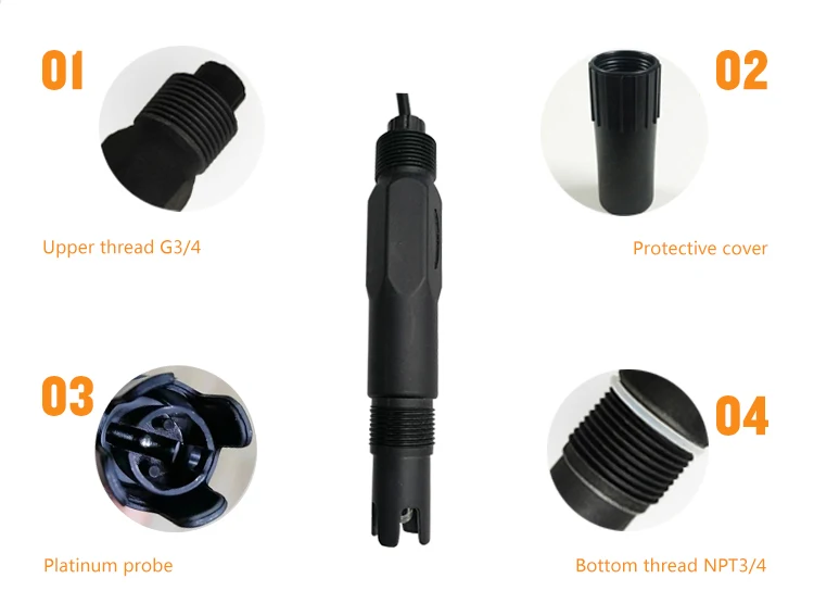 Electrical Conductivity Meter Rs485 Tds Ec Meter Online Conductivity Tester Conductivity Sensor