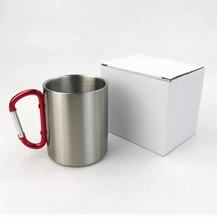 220ml American Style Stainless Steel Mug Double-walled Travel Cup With ...