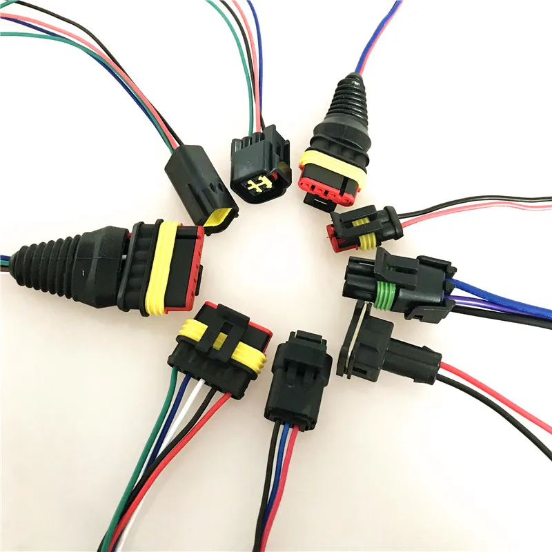 OEM Waterproof TE Connectors for Automotive Wire Harnesses