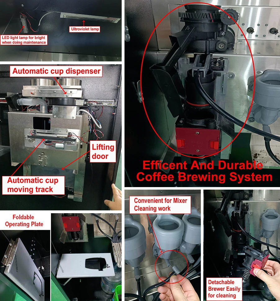 SP-998C Touch Screen Coffee Machine - Perfect Iced Coffee