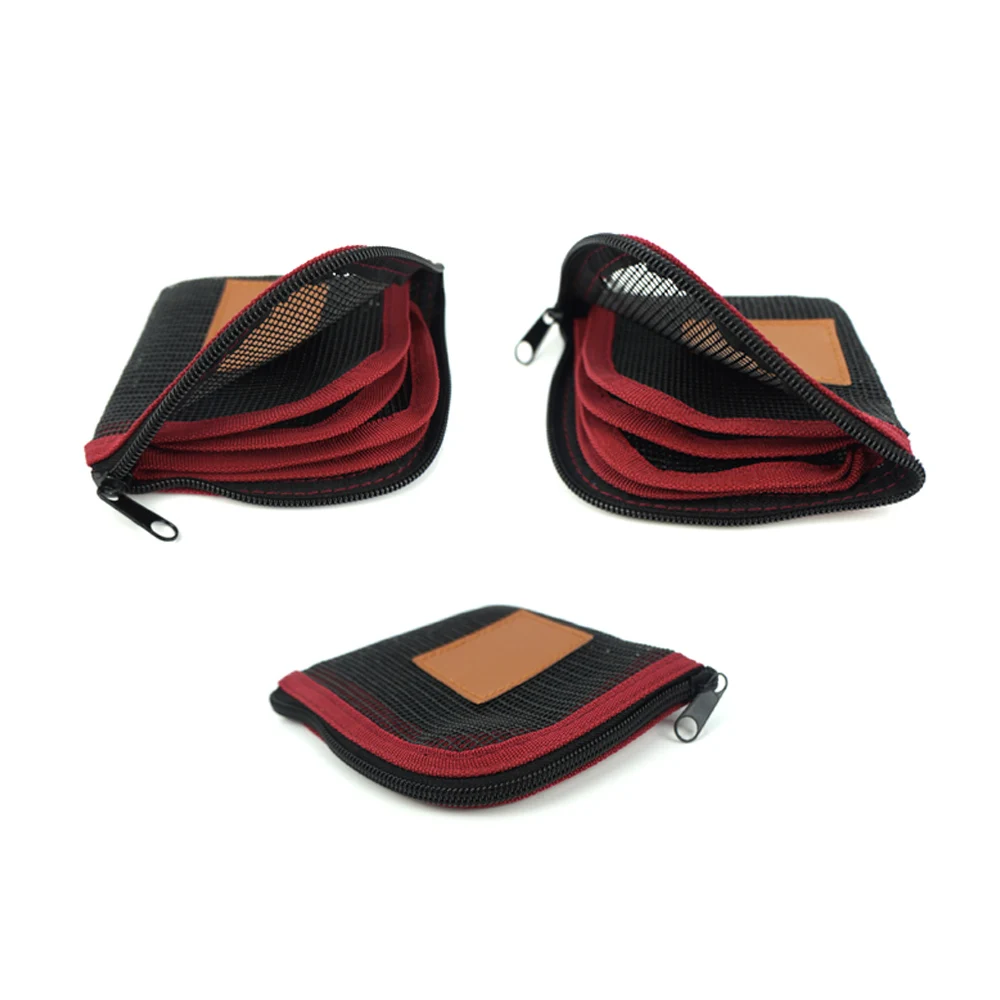 Fly Fishing Tapered Leader Wallet 5 Slots Tippet Case Net-like Leader ...