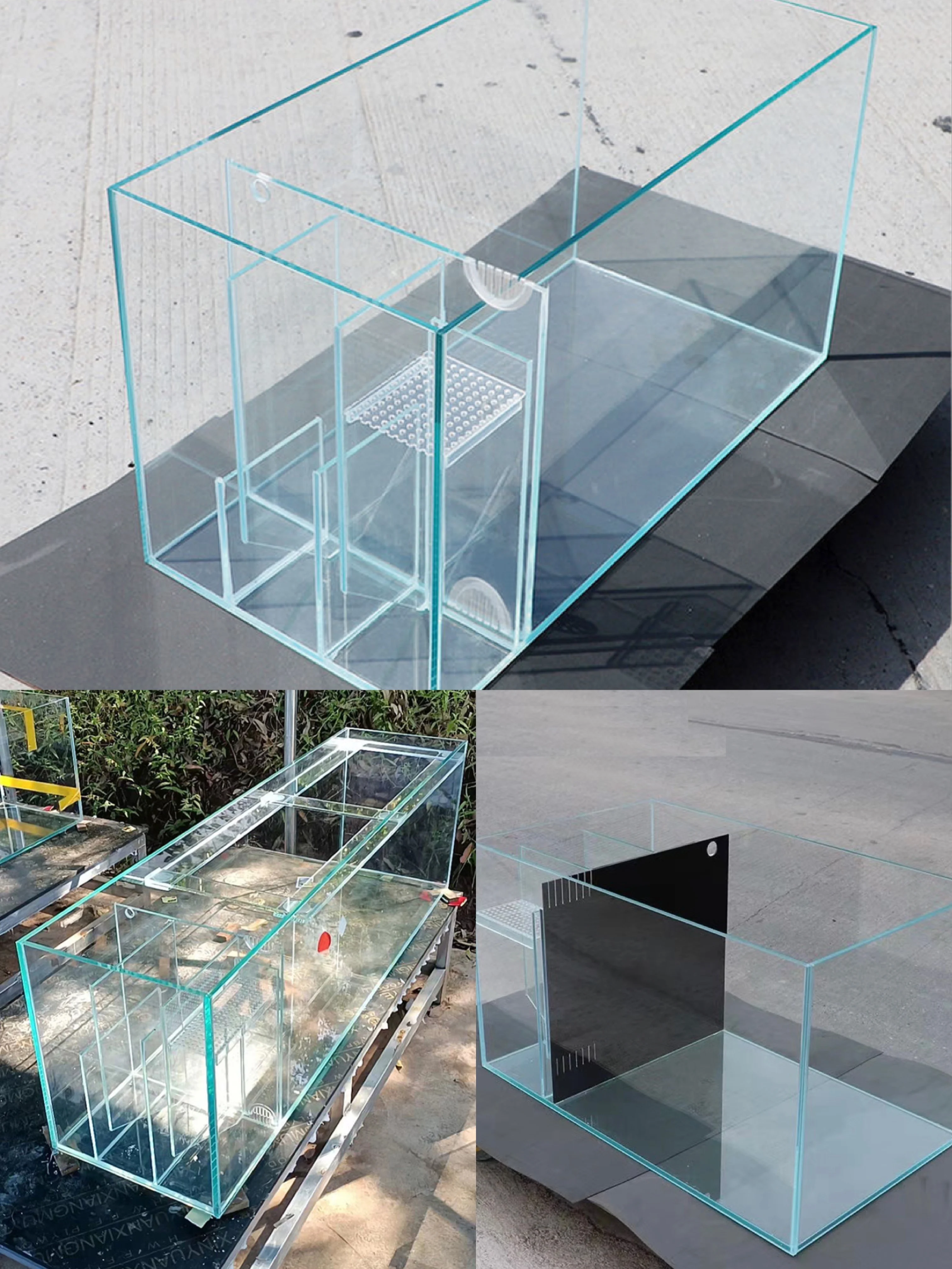 35 Gallon Crystal Fish Tank - Perfect for Home & Office