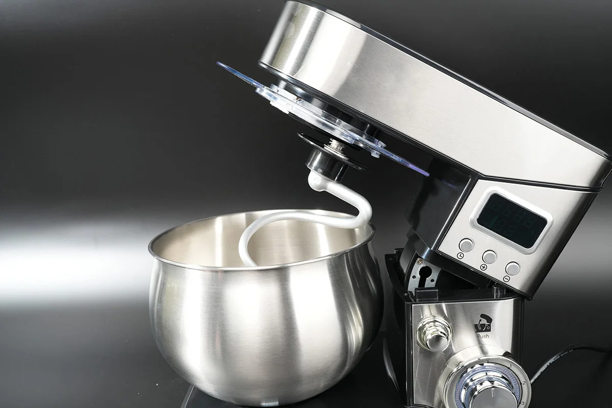 1300W Stand Mixer 5L Stainless Steel Mixer Kitchen Machine With Dough ...