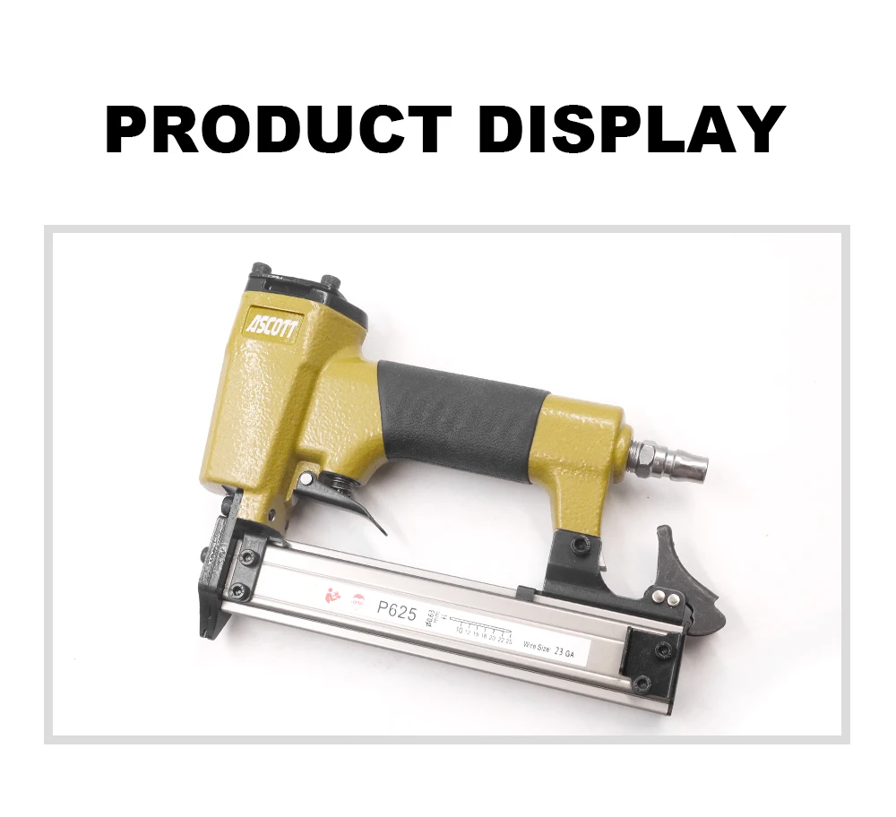 23 Gauge P625 Micro Nailer Finish Brad Upholstery Decoration Pin Gun ...