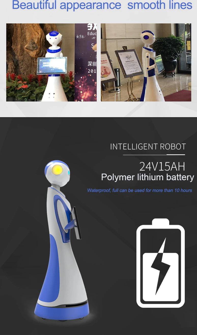 Showroom Guide AI Humanoid Roboter Commercial Welcome Reception Robot ...