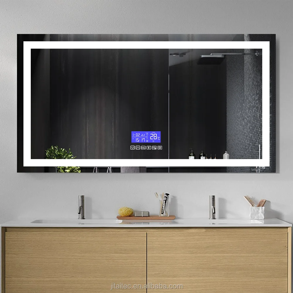 Wholesale LED Smart Bathroom Mirror - Illuminated & Bluetooth