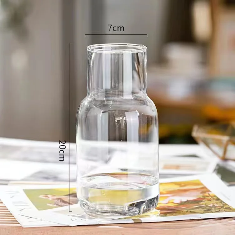 High Quality Cylindrical Clear Glass Vases Wedding Flower Decor Vases ...