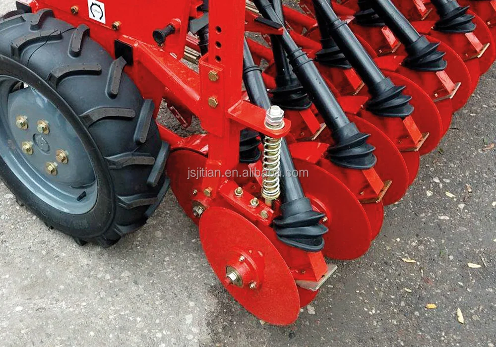25 Rows Mechanical Row Seed Drill - 500L Wheat Seeder for Efficient ...