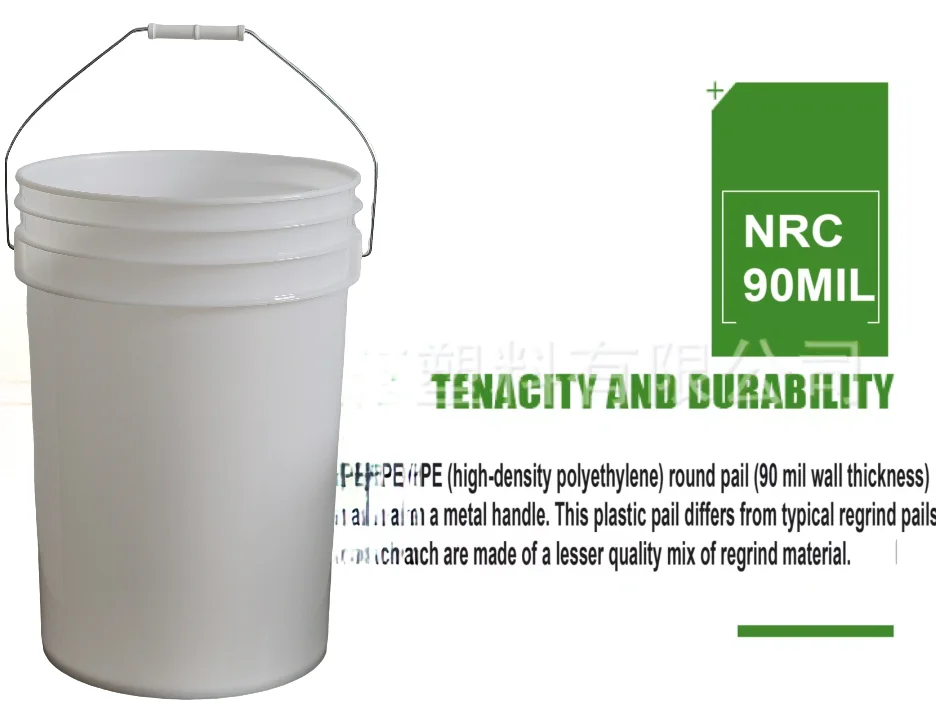 Standard Sized (us) 5 Gallon Bucket Transparent Pail With Lid - Buy ...