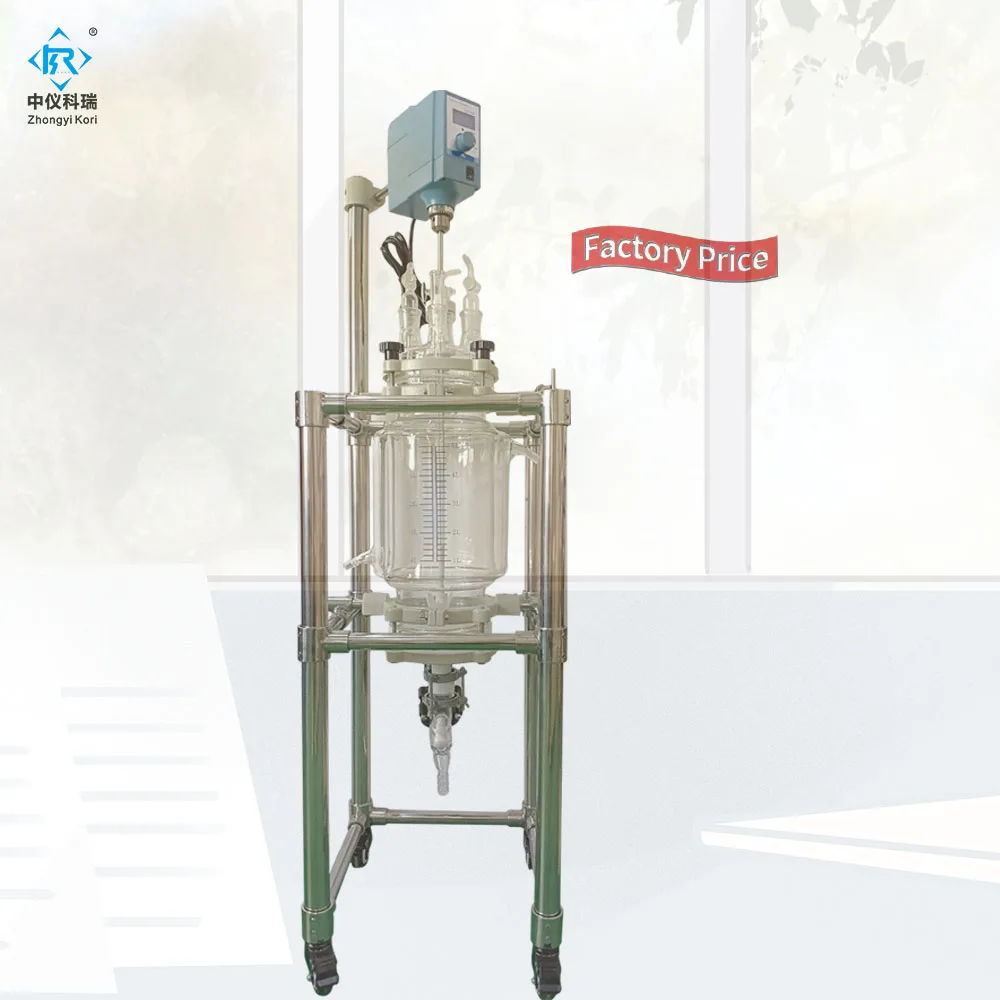 Laboratory Jacketed Filter Lab Reactor Vacuum Distillation ...