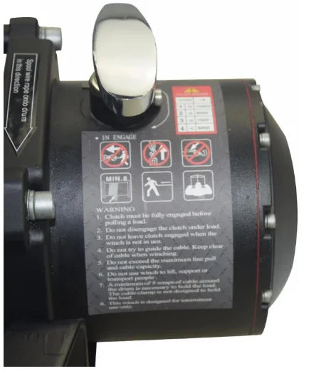 Powerful 12000lbs Electric Winch - 12V, 24V off Road Pulling