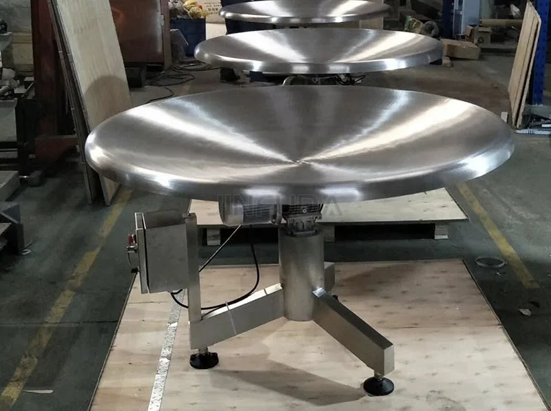 Stainless Steel Rotary Table Disc Sorting Machine Efficiency